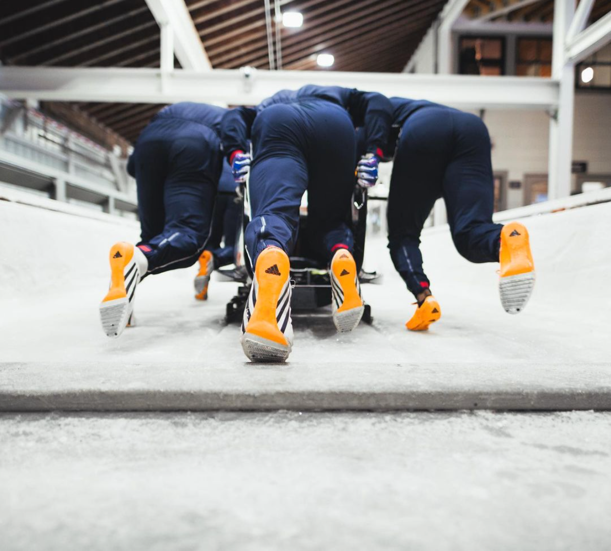Sliding on Ice: The US Bobsled Team on Crashing and Competition