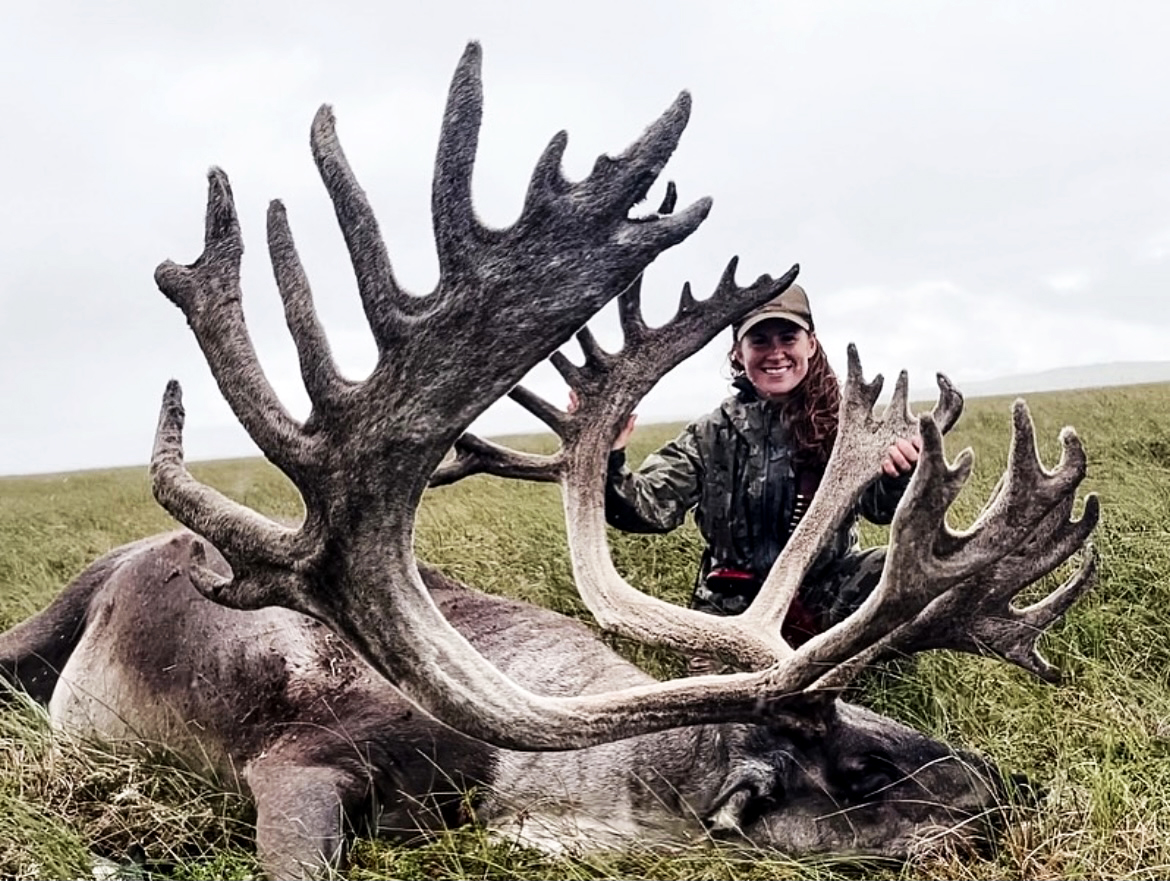 Alaska Woman Shoots Record Caribou on Solo Hunt 4 Months After Bear Attack