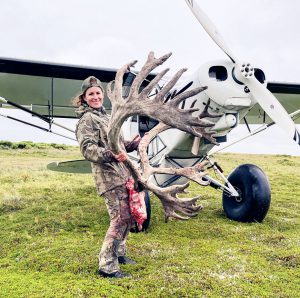 Alaska Woman Shoots Record Caribou on Solo Hunt 4 Months After Bear Attack