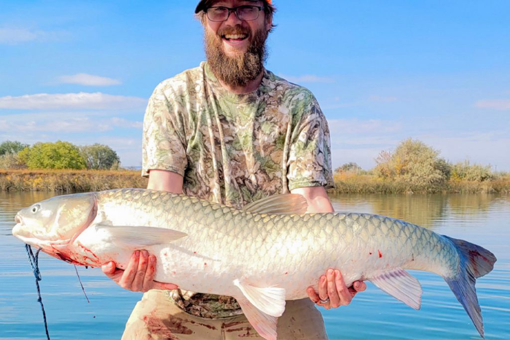 Record Grass Carp Caught by Idaho Angler Fishing for Smallmouth