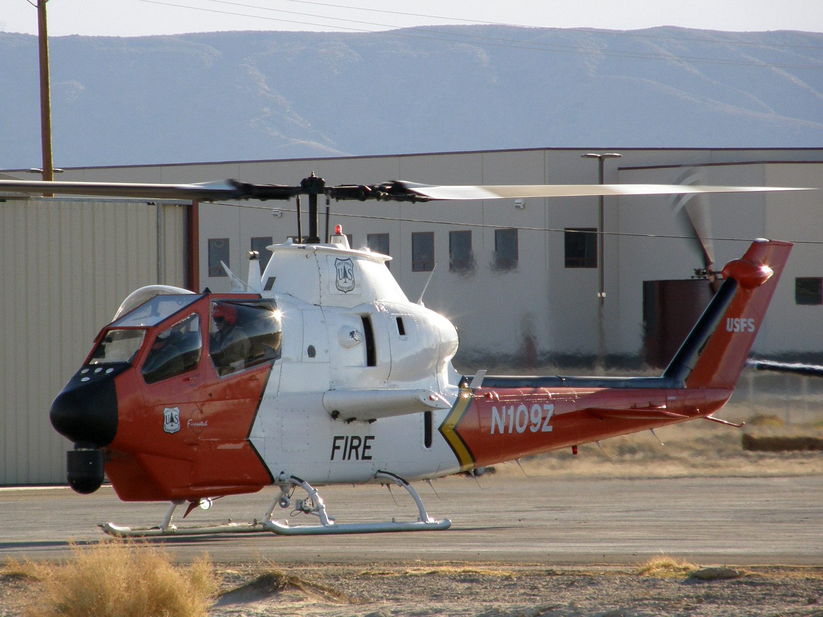 Forest Service Retires Last Cobra Attack Helicopters Used for Wildfire Ops