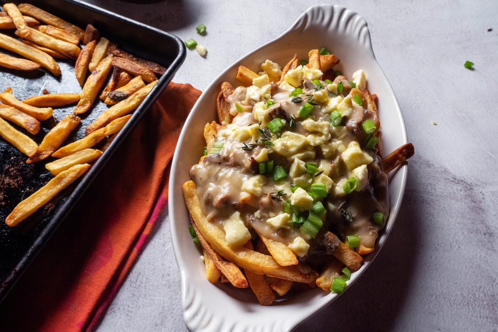 Poutine Recipe Twist: Use Wild Turkey Wing Meat and an Air Fryer