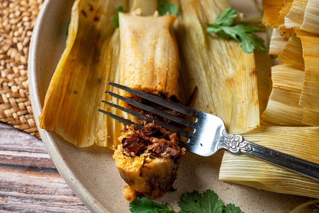 How To Make Amazing Feral Hog Shank Pork Tamales