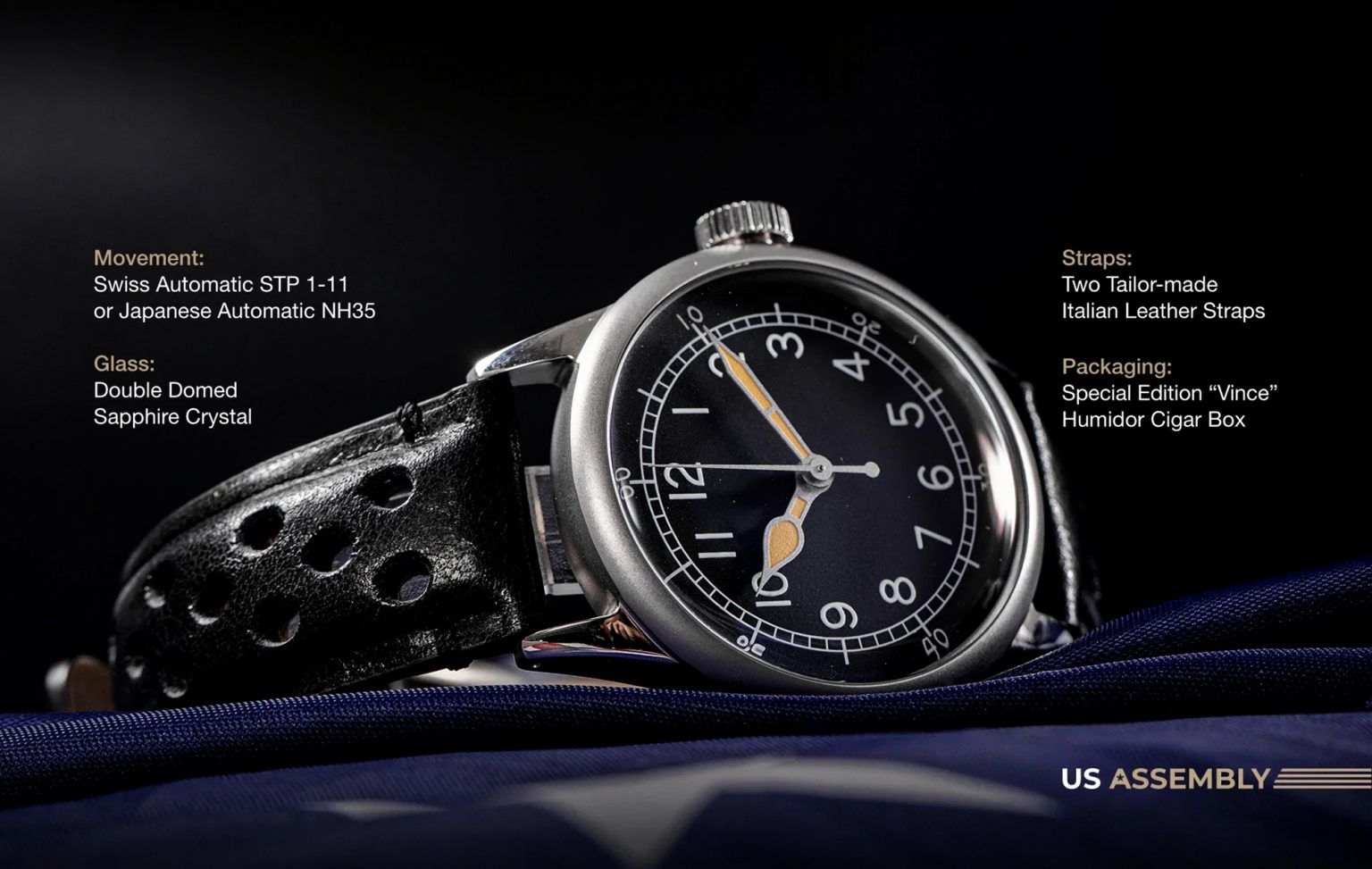 Veteran-Inspired Watchmaker Revives Iconic A-11 Watch Issued in WWII