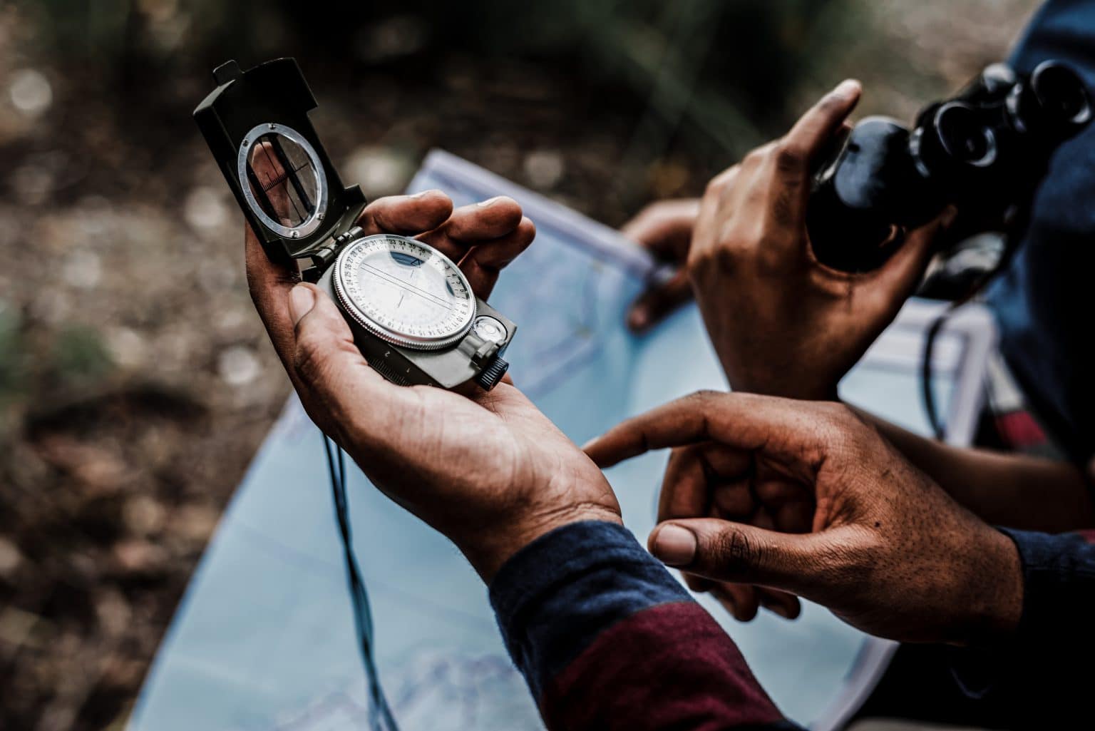 Scouting an Area with Map Recon and Land Navigation