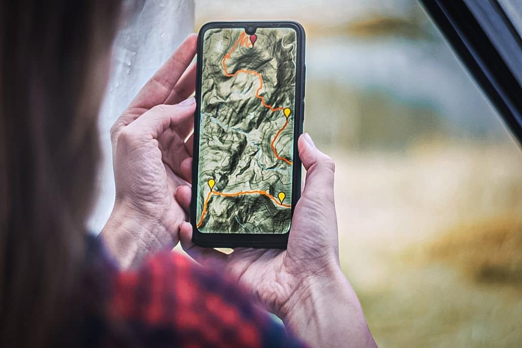 Scouting an Area with Map Recon and Land Navigation