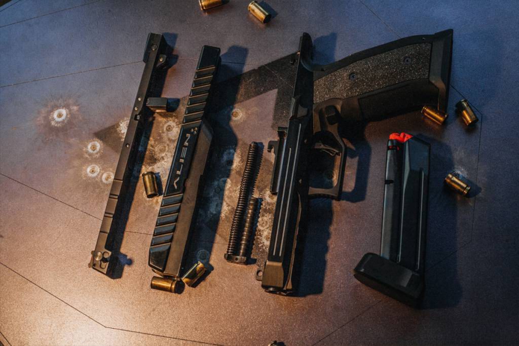 The Laugo Alien Pistol Is the Ferrari F1 of Handguns