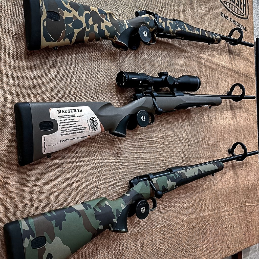 Mauser M18 Rifle Now Available in 2 Old-School Camo Patterns