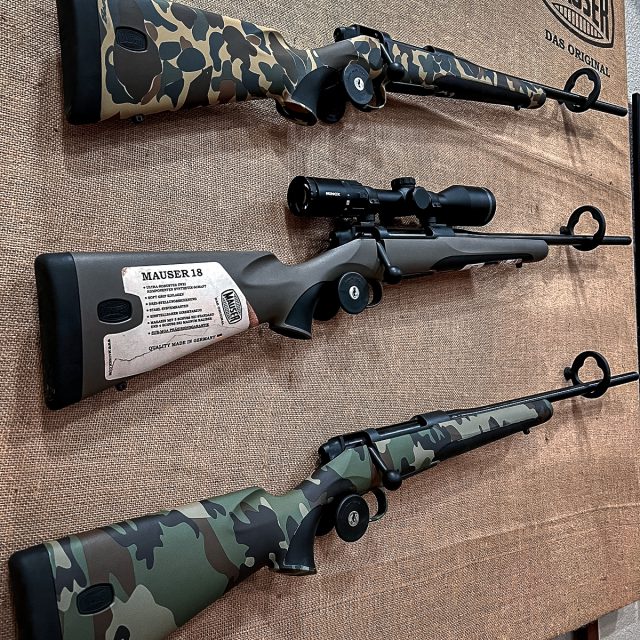 Mauser M18 Rifle Now Available in 2 Old-School Camo Patterns