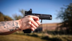 The Laugo Alien Pistol Is the Ferrari F1 of Handguns