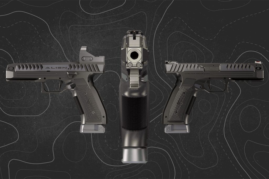 The Laugo Alien Pistol Is the Ferrari F1 of Handguns