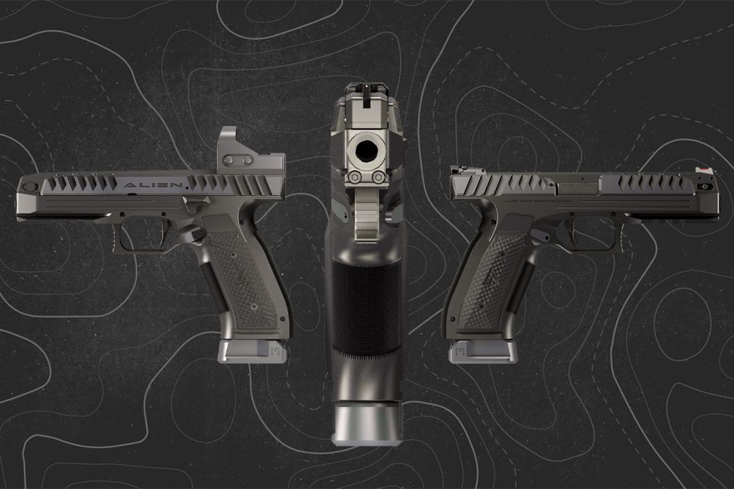 The Laugo Alien Pistol Is the Ferrari F1 of Handguns