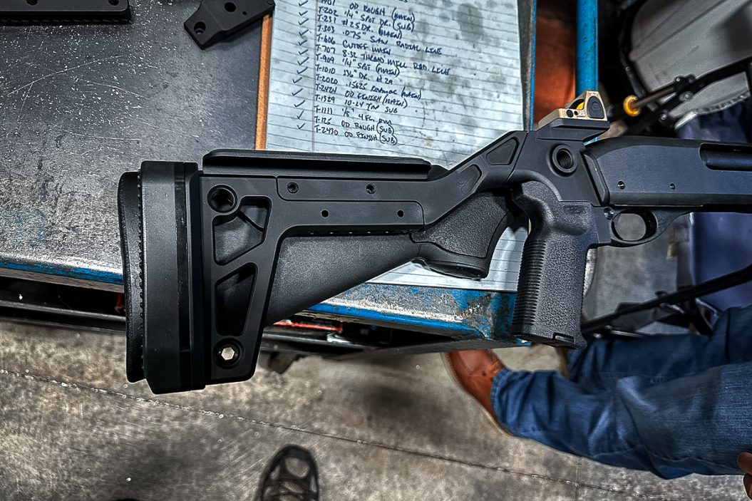 Chisel Machining Red-Dot Ready Remington 870 Stock: First Look